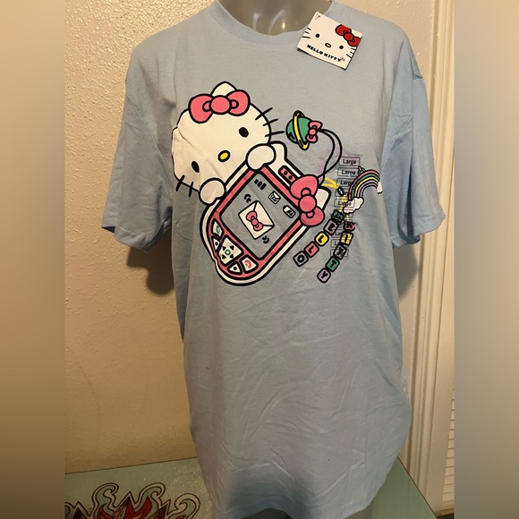 Hello Kitty | Tops | Hello Kitty Graphic Tshirt | Poshmark